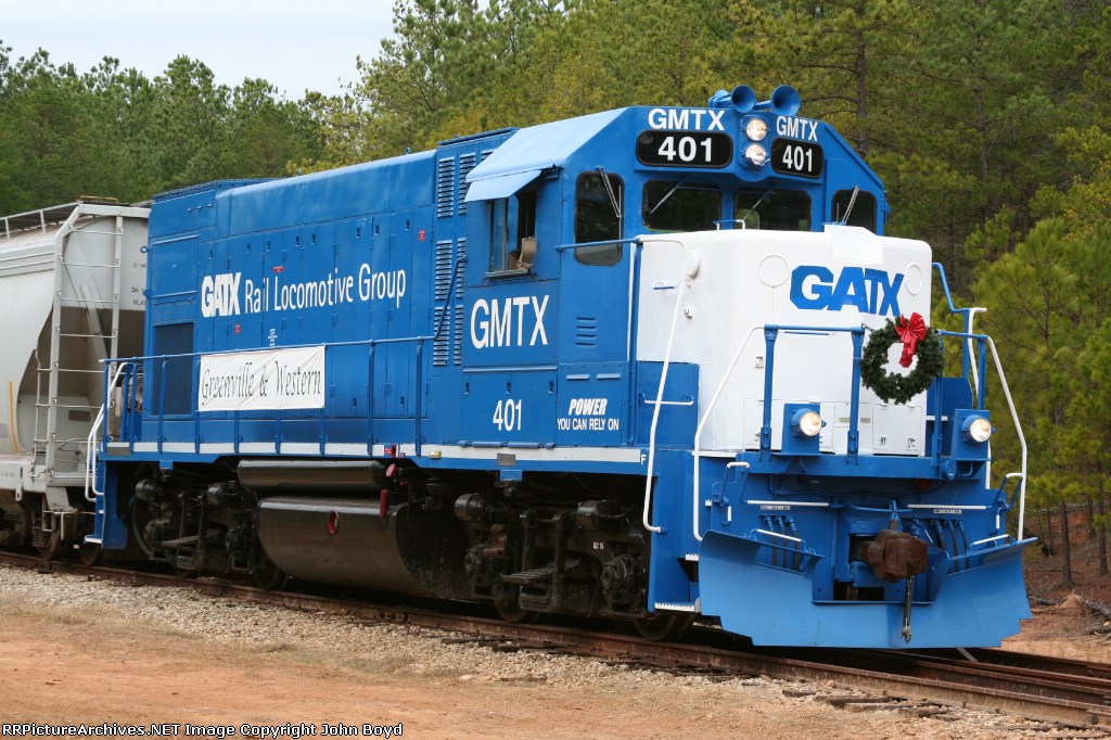 Greenville & Western's GMTX 401